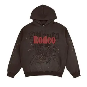 TRAVIS SCOTT X Sp5der Days Before Rodeo Hoodie - Brown