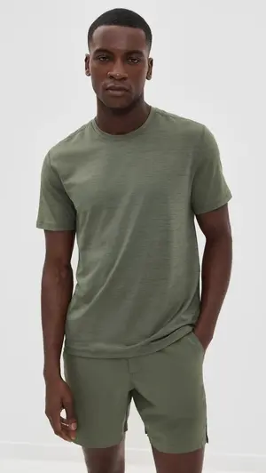 Ten Thousand Interval Shirt - Od Green