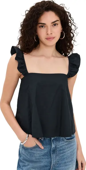 Casual Square Neck Blouses