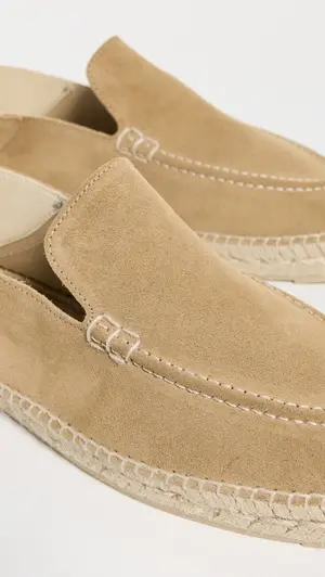Manebí Suede Espadrilles - Suede Washed Beige