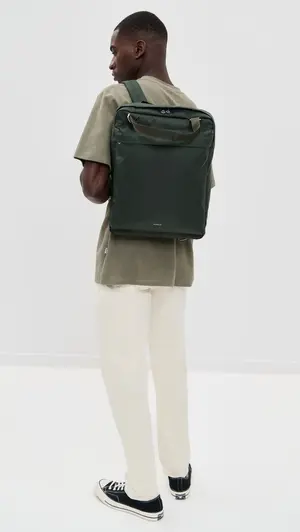 SANDQVIST Technical Weave Tote Bag - Dawn Green