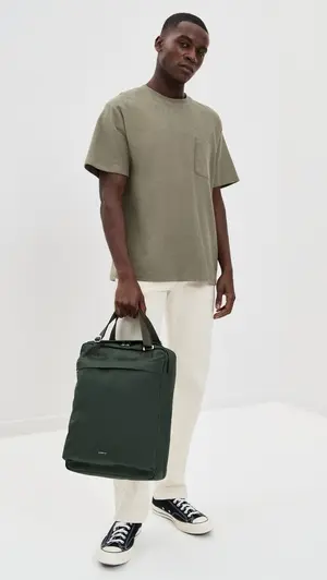 SANDQVIST Technical Weave Tote Bag - Dawn Green