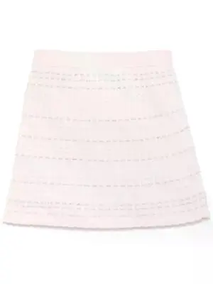 Thom Browne Tweed Jacquard Mini Skirt
