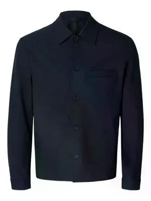 SELECTED Long-sleeved Shirt - Blue