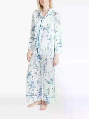 TEMPERLEY LONDON Aphrodite Pajama Trousers