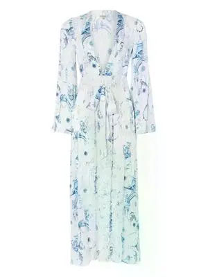 TEMPERLEY LONDON Aphrodite Robe - White