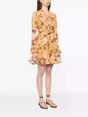 Zimmermann Balance Lantern Mini Dress