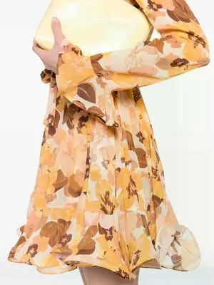 Zimmermann Balance Lantern Mini Dress