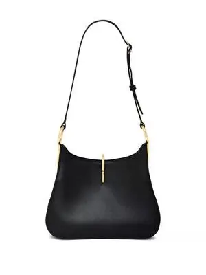 Rabanne Medium Ring Leather Shoulder Bag