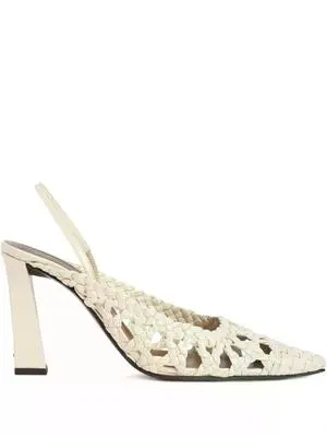 GIUSEPPE ZANOTTI Brendha Cage Pumps - Neutrals