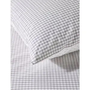 THE WHITE COMPANY Cloud Star Gingham Cotton Bed Set