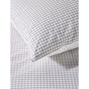 THE WHITE COMPANY Cloud Star Gingham Cotton Bed Set