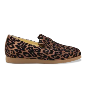 Sarah Flint Alysia Sneakers - Leopard Burnout Velvet