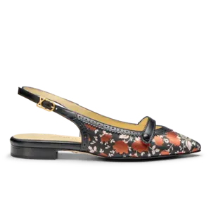 Sarah Flint Britta Slingback - Autumn Floral Jacquard