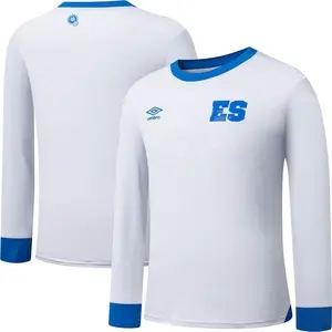 UMBRO El Salvador National Team 2025 Away Replica Long Sleeve Jersey - White