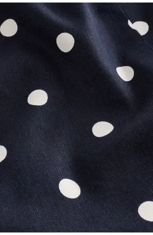 NEXT Textured Polka Dot Strapless Top