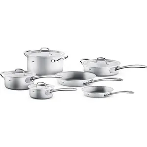 FISSLER M5 Pro-ply 5-ply 10 Piece Set - Stainless Steel