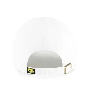 '47 Iowa Hawkeyes Clean Up Adjustable Cap - White