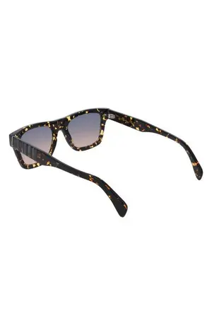 Paul Smith Morrel Rectangular Sunglasses - Dark Havana