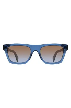 Paul Smith Morrel Rectangular Sunglasses Transparent Blue