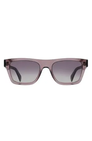 Paul Smith Morrel Rectangular Sunglasses Transparent Brown