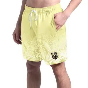 MARGARITAVILLE Vegas Golden Knights Lagoon Fiesta Swim Short - Yellow
