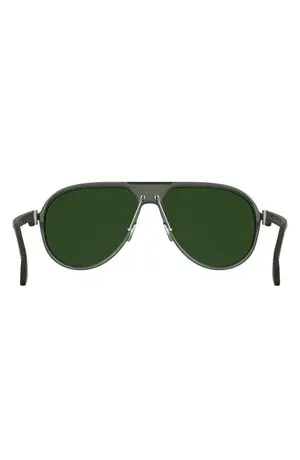 Canada Goose 60mm Aviator Sunglasses - Matte Sage