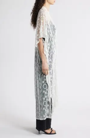 NIKKI LUND Augustina Sheer Caftan