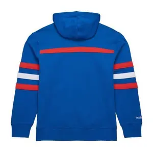 Mitchell & Ness New York Rangers Head Coach Slogan Pullover Hoodie