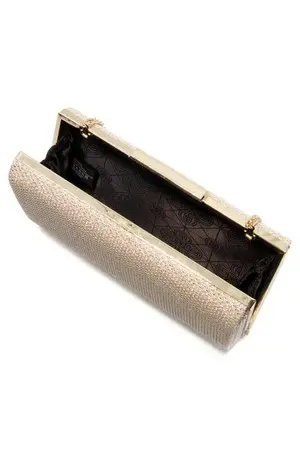 Dune London Binita Frame Clutch - Gold