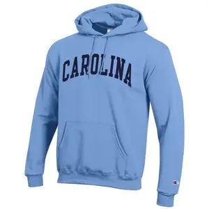 Champion North Carolina Tar Heels Fleece Pullover Hoodie - Light Blue
