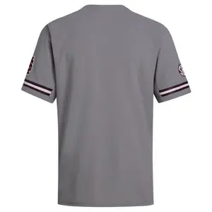 Adidas Mississippi State Bulldogs Replica Baseball Jersey By - Gray