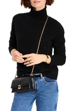 Kate Spade New York Mini Deco Quilted Leather Convertible Crossbody Bag