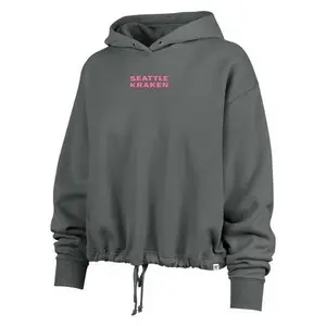'47 47 Seattle Kraken Bright Side Venice Cropped Pullover Hoodie