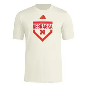 Adidas Nebraska Huskers Home Plate Pre-game T-shirt
