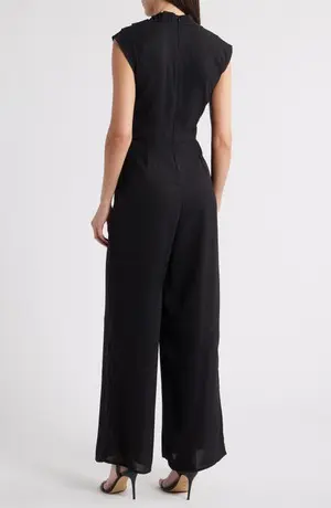 NIKKI LUND Lilou Wide Leg Jumpsuit - Black