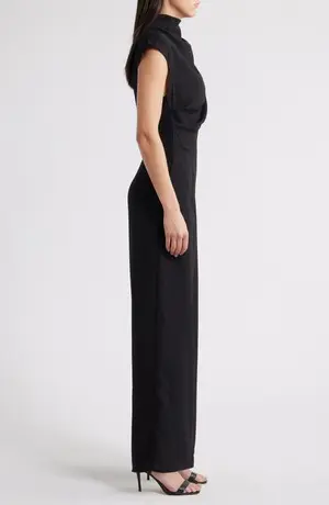 NIKKI LUND Lilou Wide Leg Jumpsuit - Black