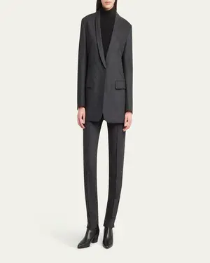 Giorgio Armani Cashmere Flannel Blazer
