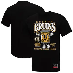 Mitchell & Ness Boston Bruins Local Food T-shirt - Black