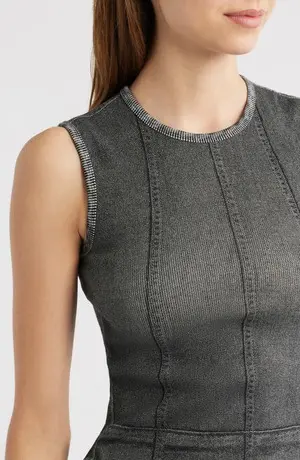 Rag & Bone Miramar Stretch Cotton Rib Muscle Tank
