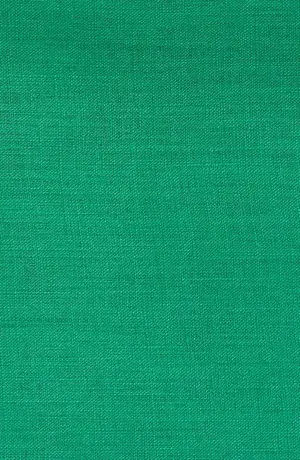 CLIFTON WILSON Kelly Slub Linen Pocket Square - Green