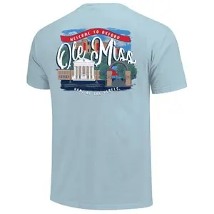 IMAGE ONE Ole Miss Rebels Campus Scene T-shirt