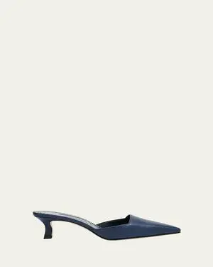Manolo Blahnik Pointed Toe Mules Clogs For Women
