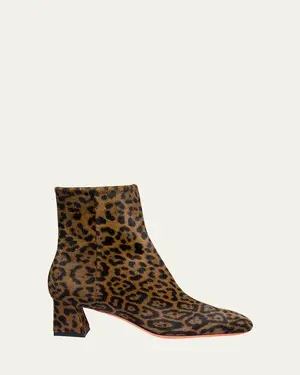 Santoni Marta Block Heel Booties