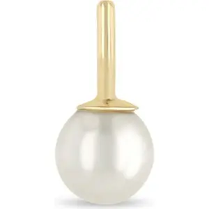 Zoe Chicco Pearl Charm - Yellow Gold