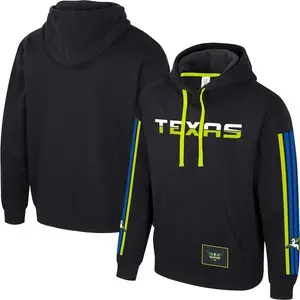 STADIUM ESSENTIALS Unisex  Dallas Wings City Star Rebel Edition Pullover Hoodie - Black