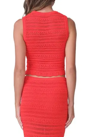 PQ SWIM Sleeveless Crop Cover-up Top