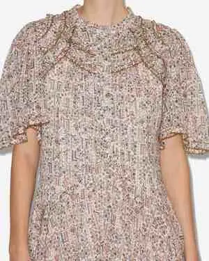 MARANT ETOILE Celyana Lightweight Cotton Dress