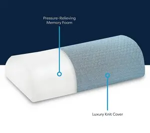 BODIPEDIC Any Position Support Memory Foam Acce Ssory Pillow