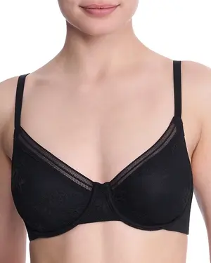 Natori Love Lace Underwire Bra - Black